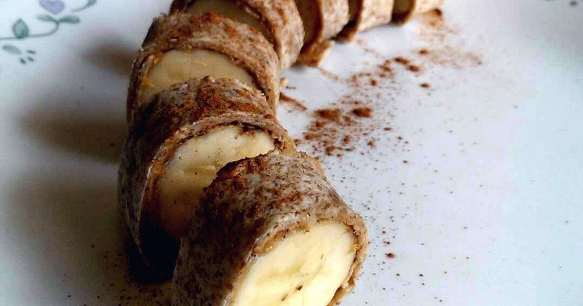 Healthy Banana Sushi! Recipe by NoorAhm
