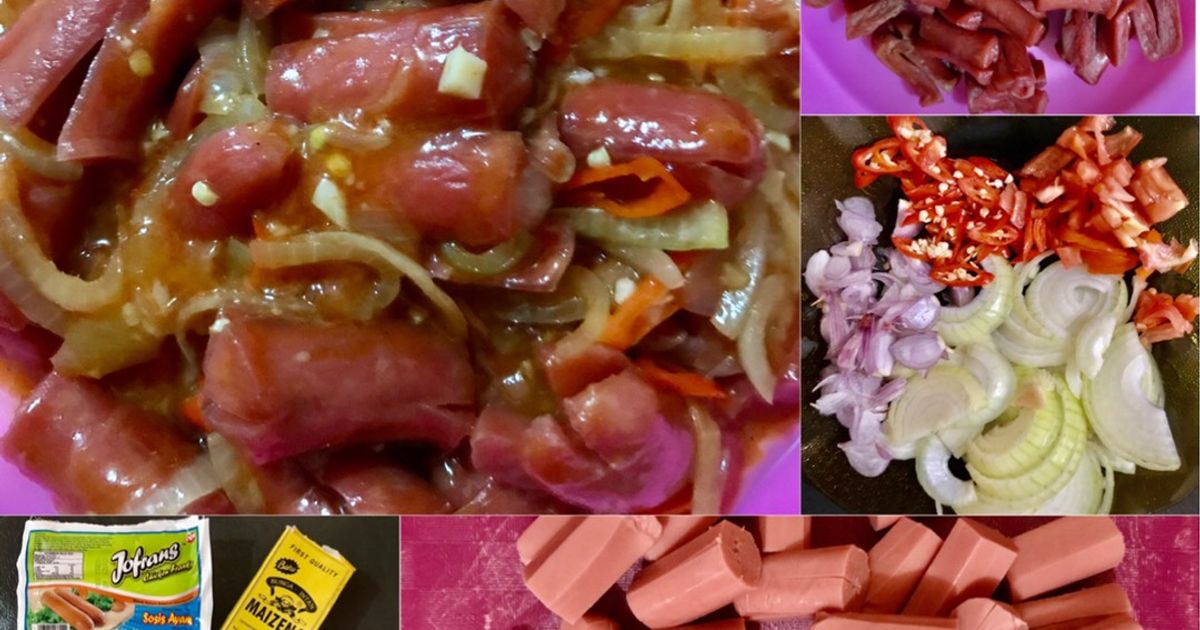 Resep Sosis Saos Pedas Manis oleh Fenny Apriana Permatasari - Cookpad