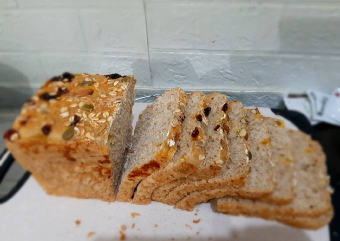 Resep 118. Roti Tawar Gandum (teksture gandum utuh) 👍 oleh tehitaa ...