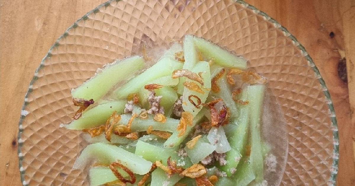 Resep 390. Sayur Bening Labu Air oleh Vifya_kitchen - Cookpad