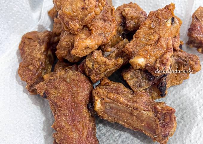 Resep Iga Babi Goreng oleh Devina Belinda - Cookpad