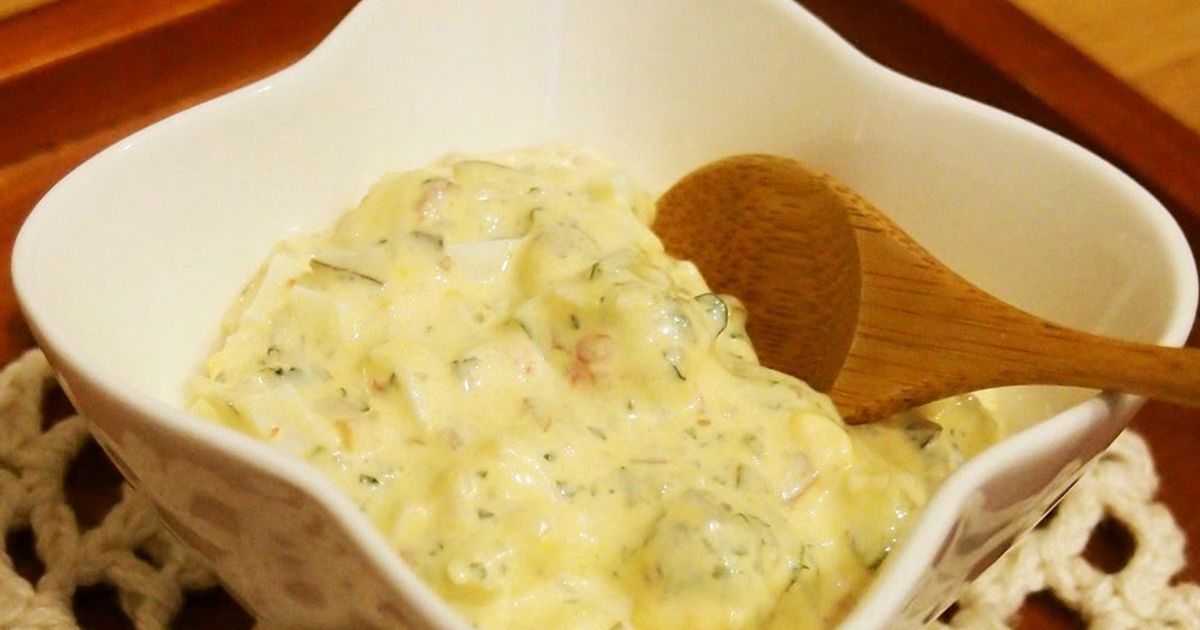 Umeboshi Tartare Sauce Recipe By Cookpad.Japan