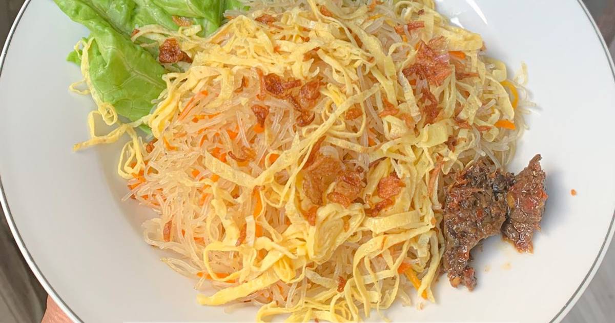 Resep Bihun goreng kampung/tanpa kecap oleh dapur mbokdee - Cookpad