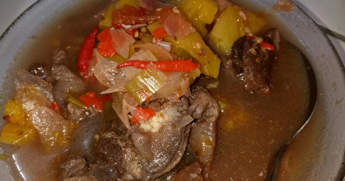 Resep Pindang Daging Sapi Khas Palembang #Edisiiduladha oleh Aisyah ...