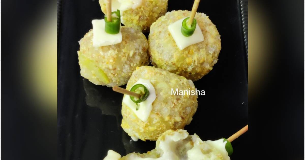 Cheesy Sago Balls(Party Snacks) Recipe by Manisha Malvi Angaitkar - Cookpad