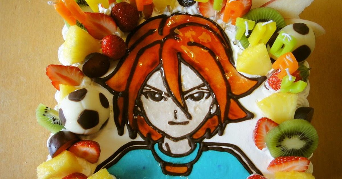 Game Character Cake: Inazuma Eleven's Motoyama Hiroto Recipe By Cookpad ...