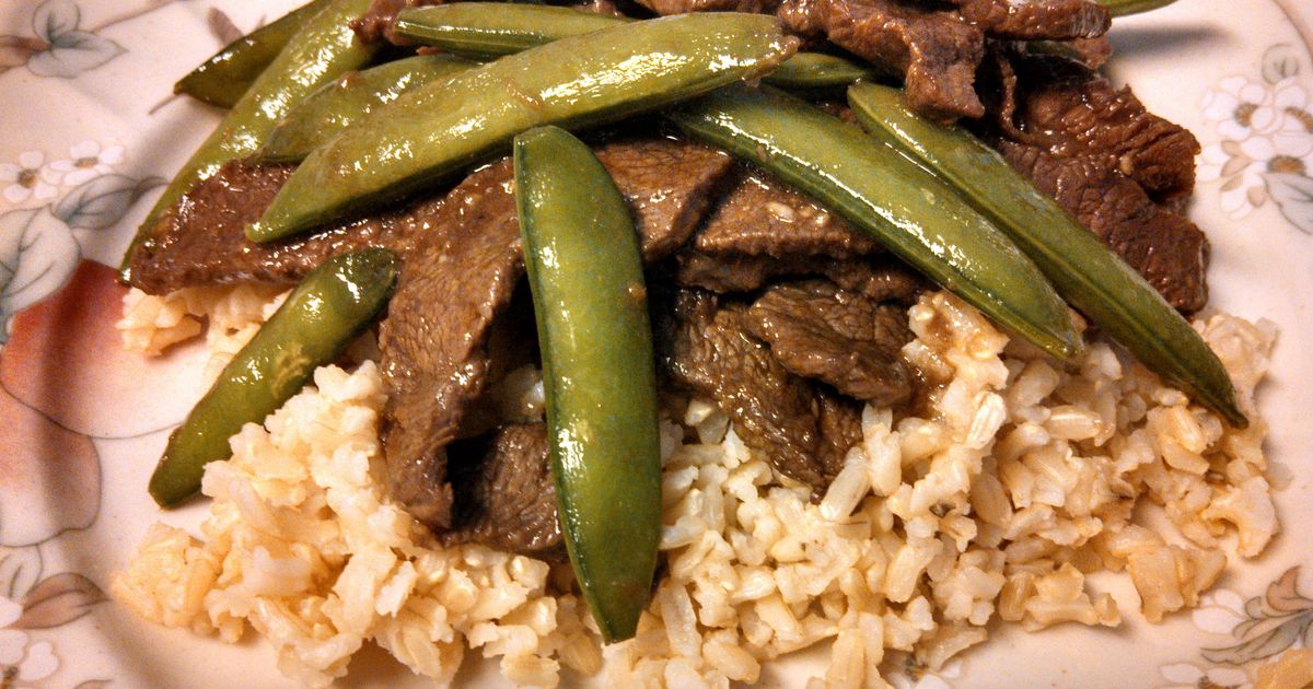 Stir Fry Beef With Sugar Snap Peas Recipe By Nc Cook