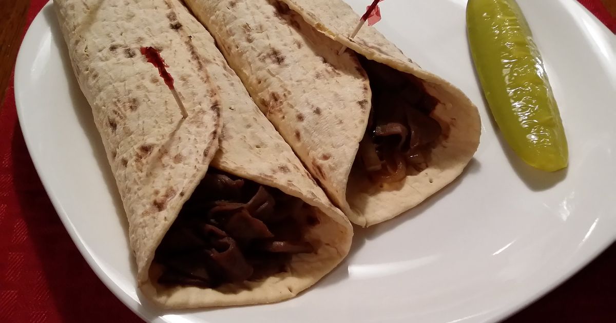 Philly Steak Wraps Recipe By Mscookingal