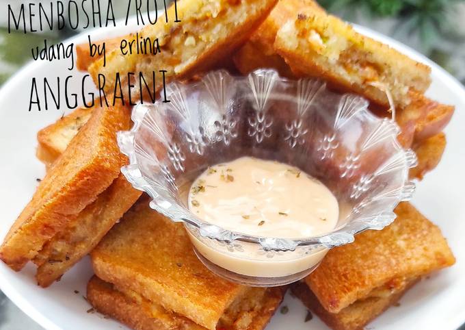 Resep Menbosha alias roti tawar goreng udang oleh Erlina Arya - Cookpad