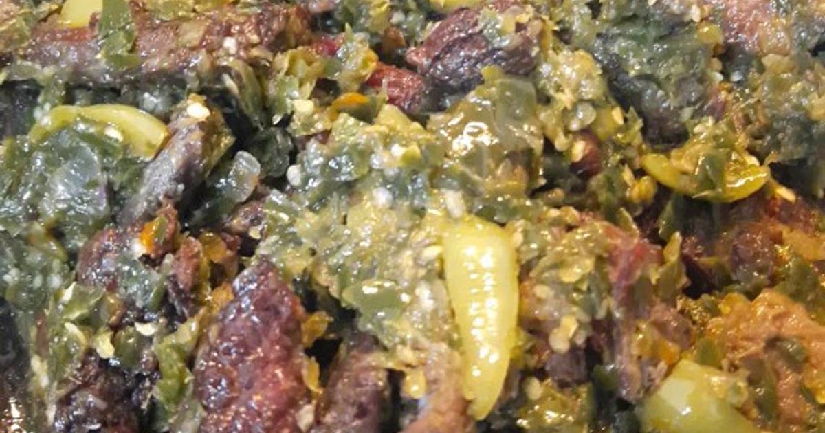 Resep Daging Cabe Ijo ala Bunda oleh akis deliantisa - Cookpad