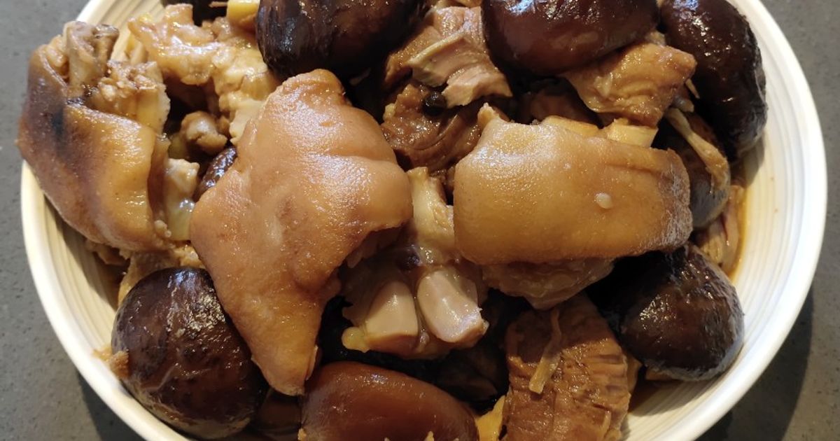 Braised Pig Feet Recipe By Meme