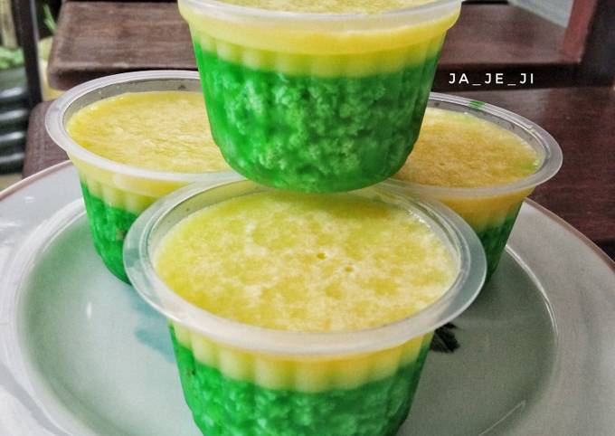 Resep Puding Lumut Mentega oleh Eny Dwi Suharyati - Cookpad