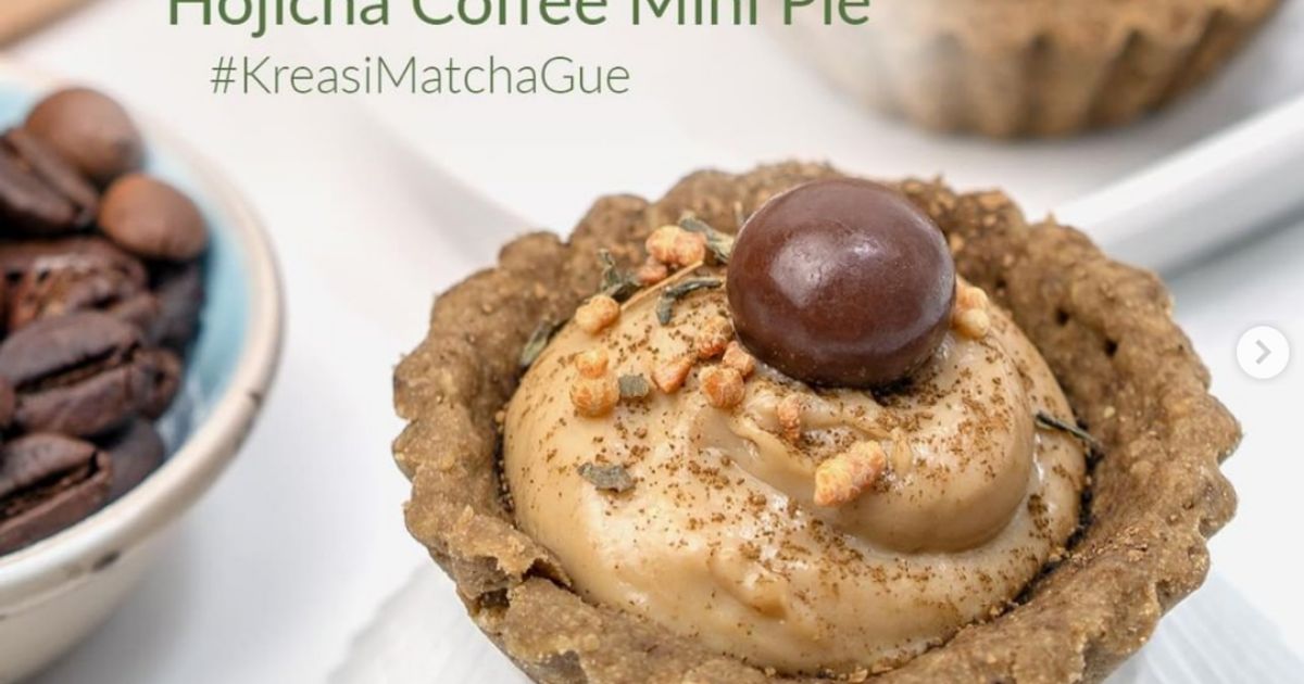 Resep Hojicha Coffee Mini Pie (Mini Pie Kopi Hojicha) oleh Matchamu ...