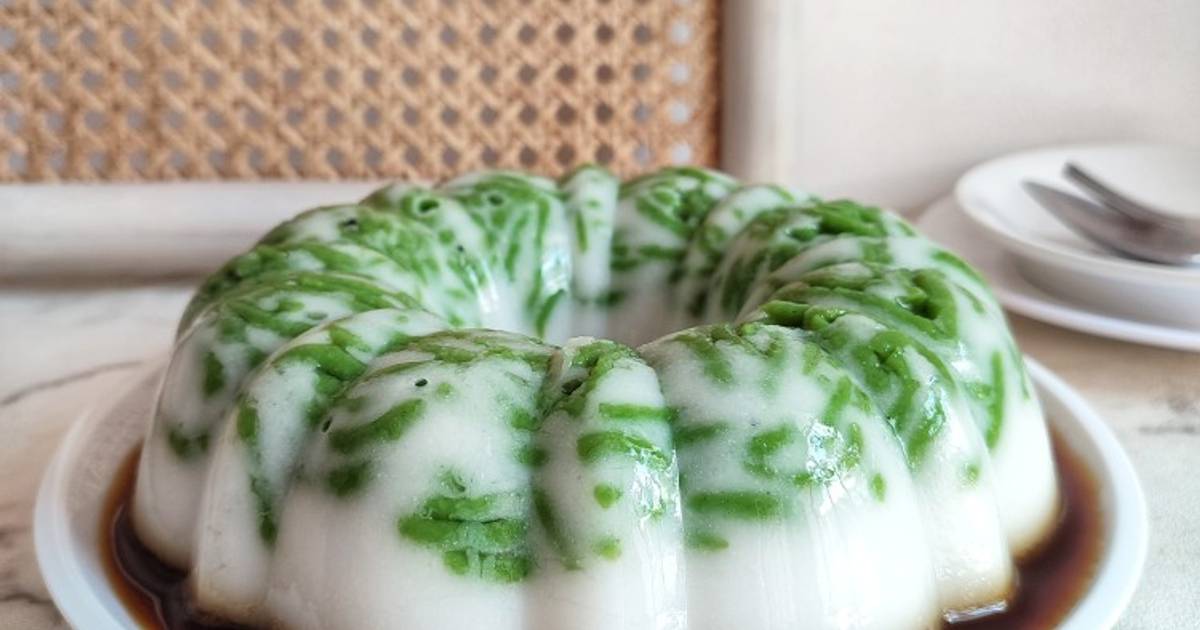 Resep Puding cendol oleh AzizahPrantoro - Cookpad