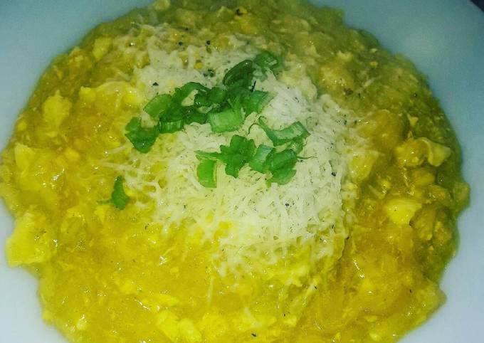 Revuelto de papa rallada Receta de Jennifer Alvarez..- Cookpad