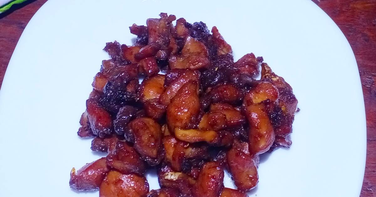 Resep Sate Ayam Bumbu Kecap Tanpa Tusuk Sate Oleh Amanda Prasetyo