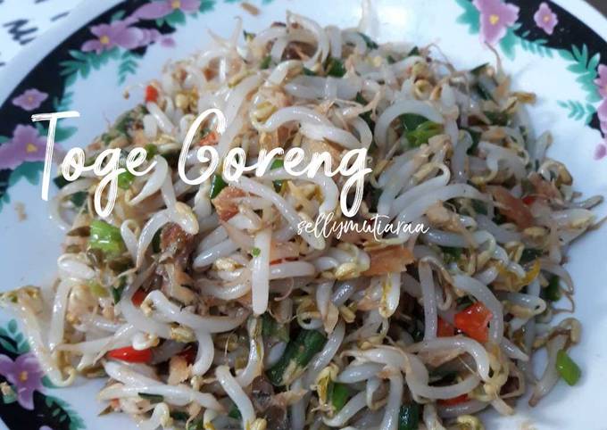 Resep Toge goreng oleh Selly Mutiara Restika - Cookpad