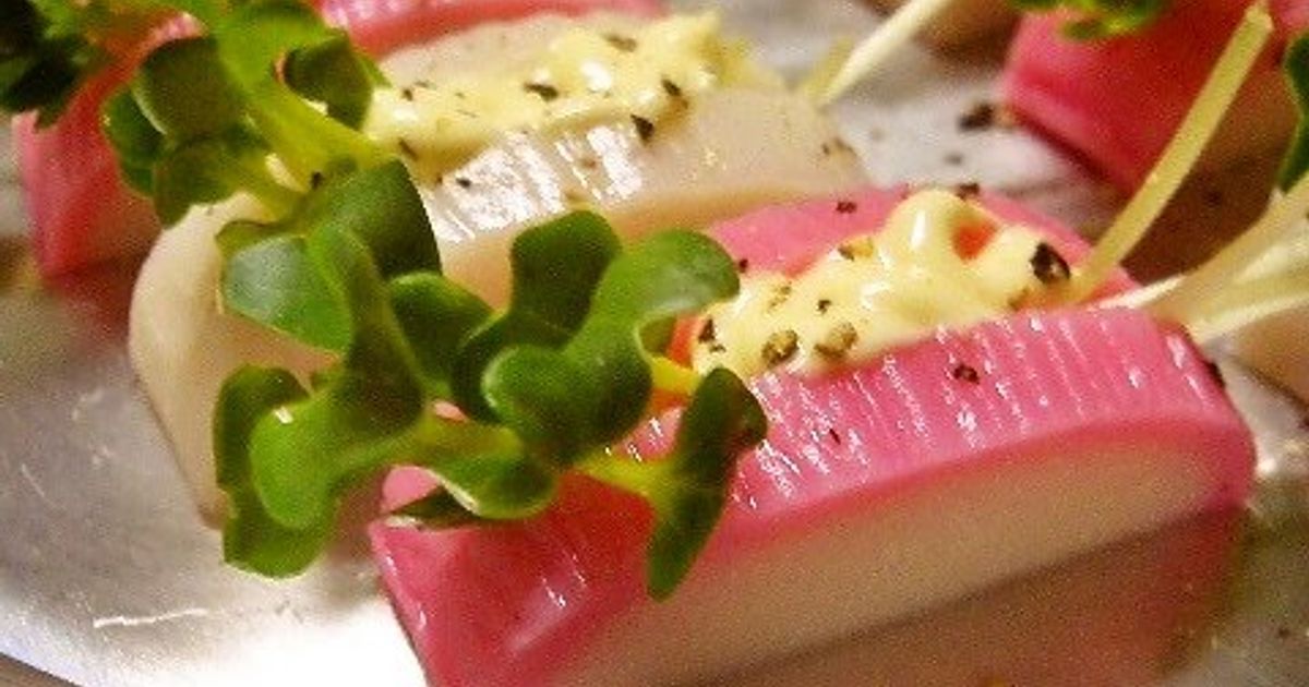 Kamaboko Fish Cake Sandwiches With Daikon Sprouts Recipe By Cookpad.Japan