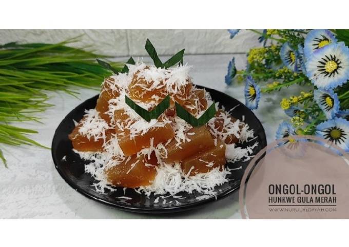 Resep Ongol-ongol Hunkwe Gula Merah oleh Nurul Hidayah - Cookpad