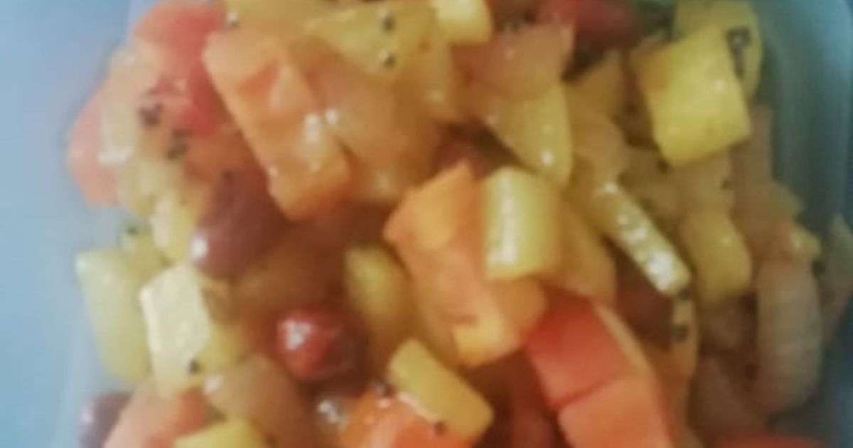 Aloo Tamatar Sabji Recipe by barkhaji - Cookpad