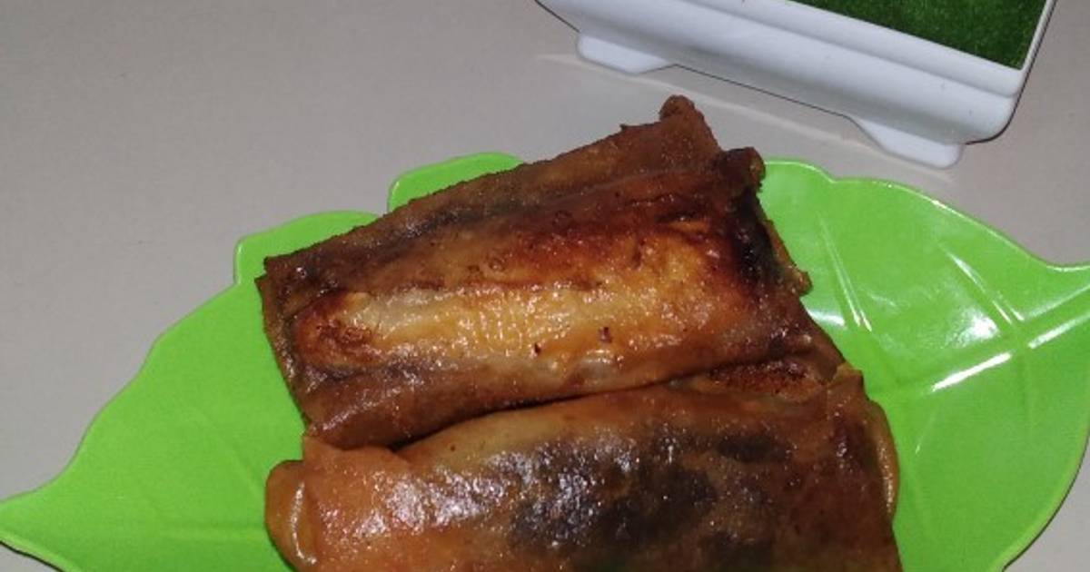 Resep Lumpia pisang coklat oleh Hamidah Kitchen 😊 - Cookpad