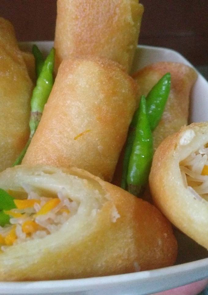 Resep Risol kampung isi bihun wortel oleh Ryana Dhewi - Cookpad