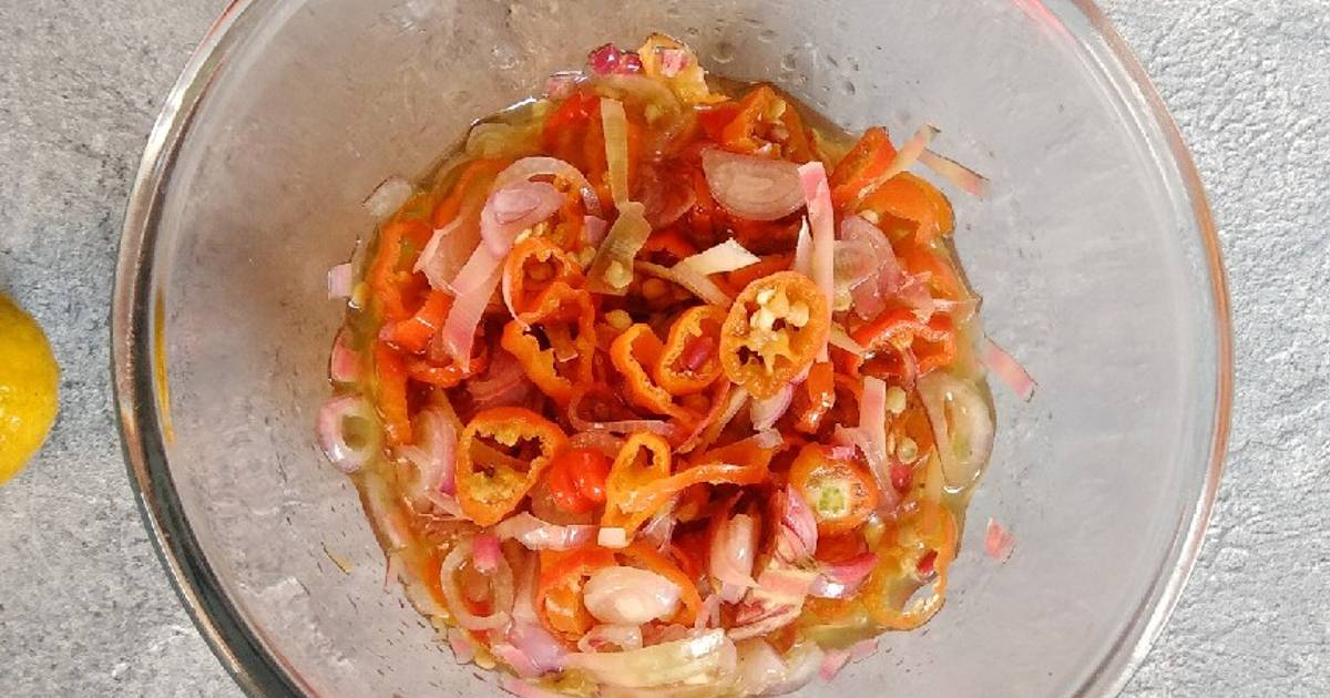 Resep SAMBEL BONGKOT a.k.a. SAMBEL KECOMBRANG oleh Puji Winarni - Cookpad