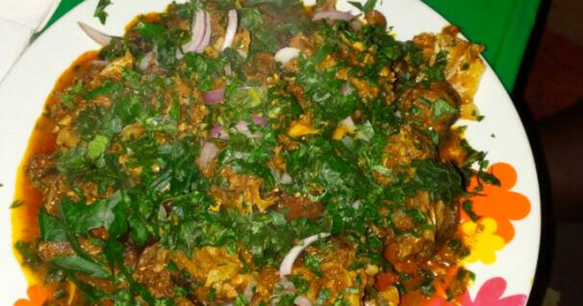 Isi Ewu With Utazi Leaves Recipe by Chinwe - Cookpad