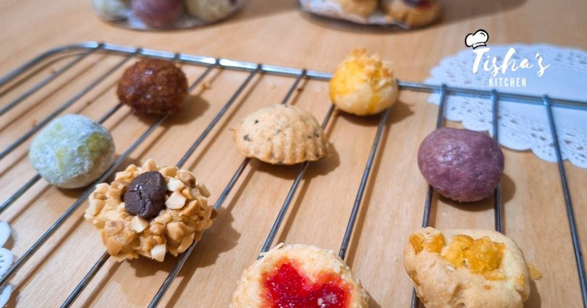 Resep 285. Assorted Cookies (1 adonan 8 varian) oleh Tisha's Kitchen ...