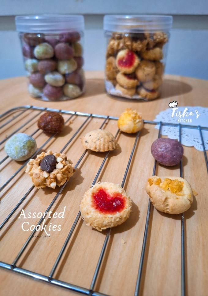 Resep 285. Assorted Cookies (1 adonan 8 varian) oleh Tisha's Kitchen ...