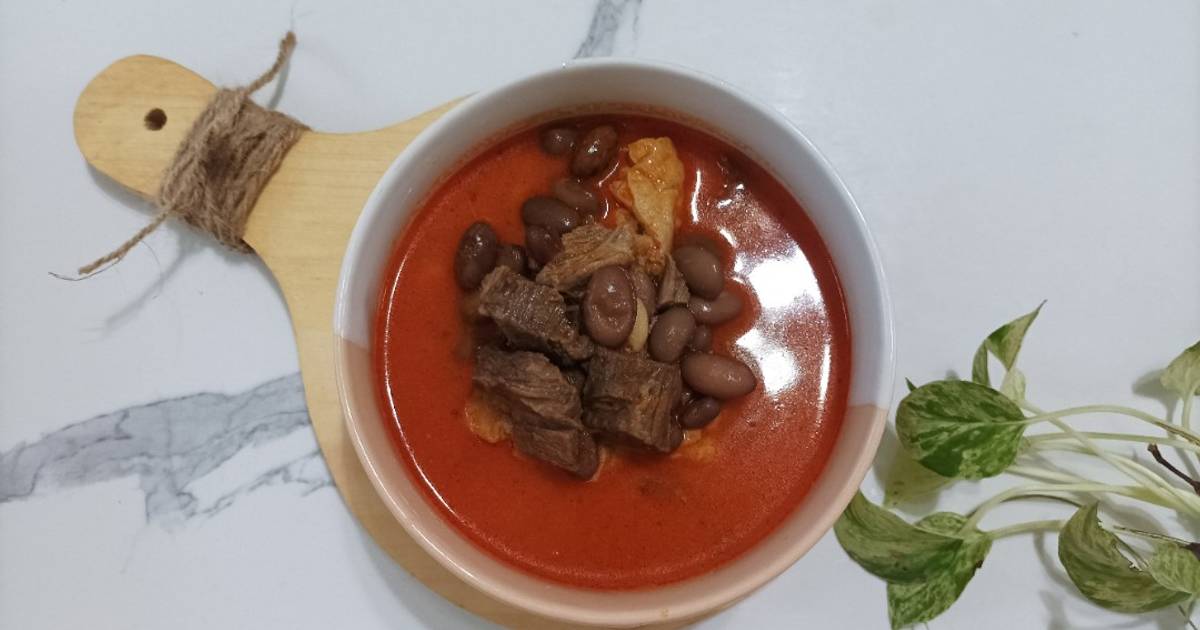 Resep Sayur daging kacang merah oleh Bunda Olla - Cookpad