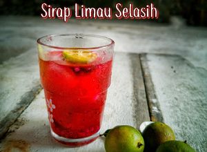 Resepi sirap limau yang menyegarkan, mudah & sedap