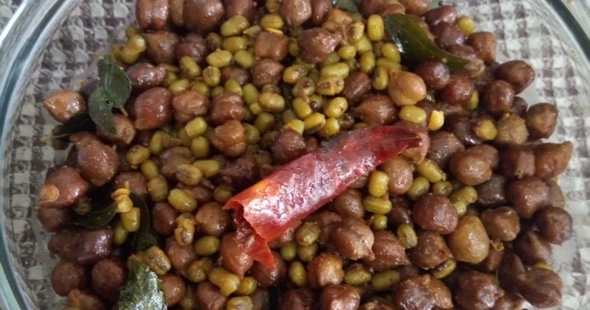 Chana Mung Masala Recipe by Epseeta Panigrahi - Cookpad