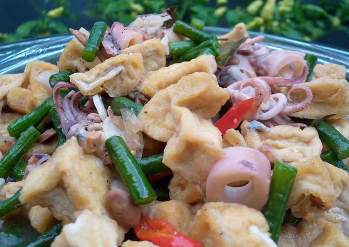 Resep Cumi tauco cah tahu oleh Tari (Sandra's Mom) - Cookpad