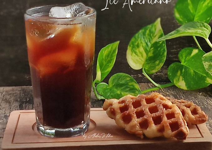Resep Ice Americano oleh Vey Alodia's Kitchen - Cookpad
