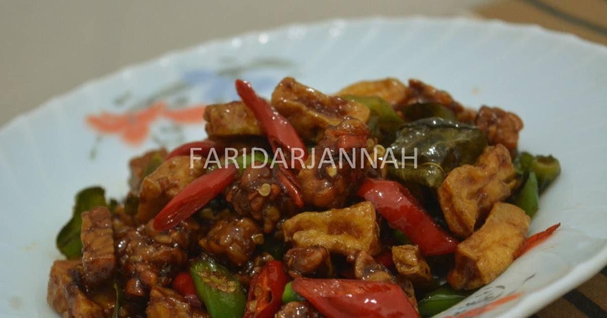 Resep Orek Tempe Tahu oleh faridarjannah - Cookpad