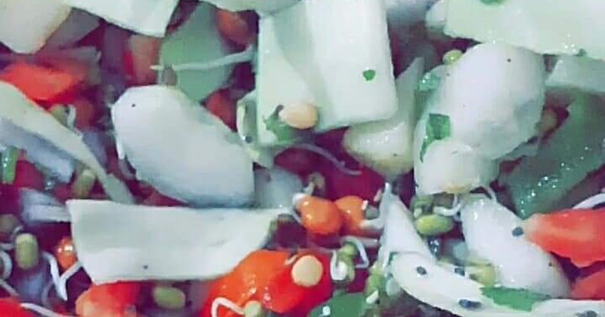 Sprouts Bhel Recipe by Poonam arora - Cookpad
