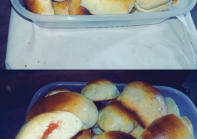 Panchitos dulces rellenos de membrillo Receta de Mica🌷🍃- Cookpad