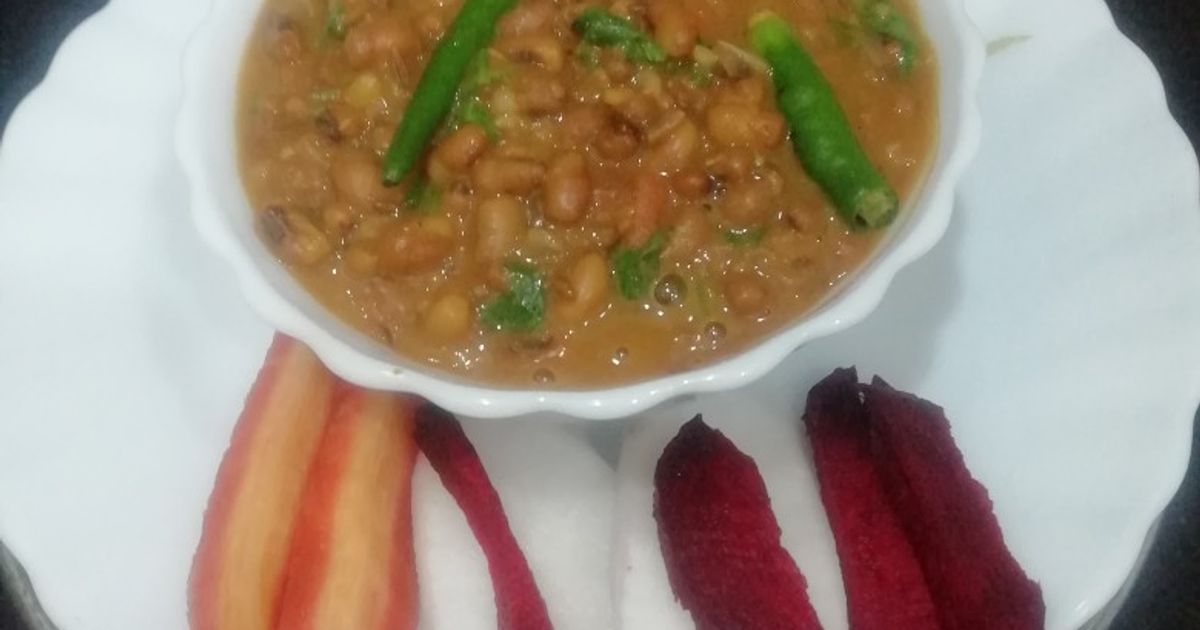 Red Lobia Curry Recipe by Aruna Thapar - Cookpad