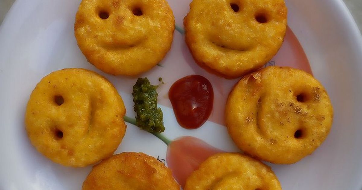Potato Smiley/Mccain Smiles Recipe Recipe by Shalini Pal Tomar - Cookpad