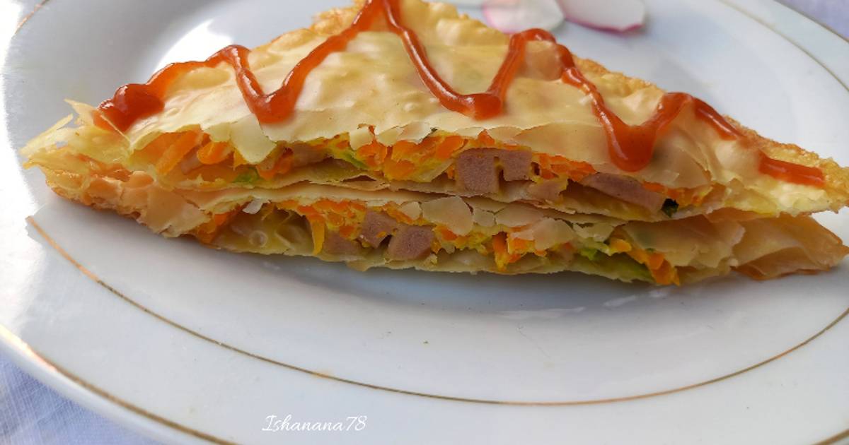 242 resep camilan dari kulit pangsit sosis enak dan mudah - Cookpad