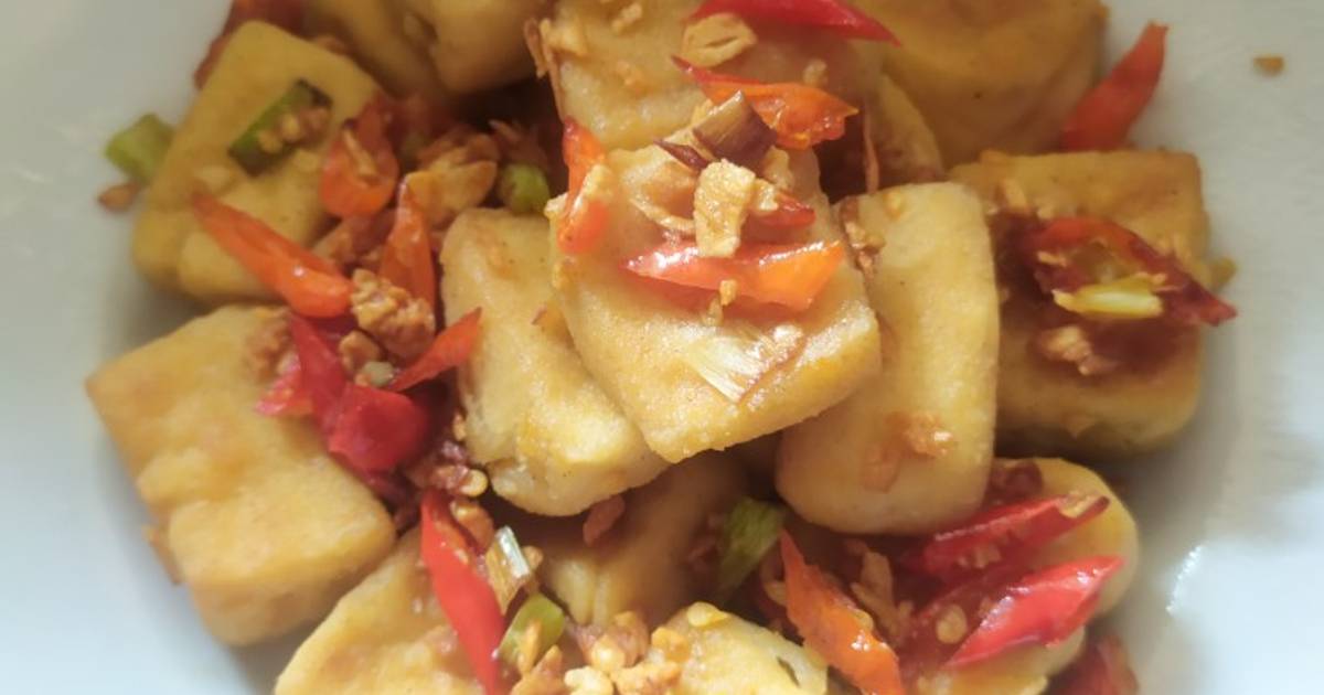 Resep Tahu Cabai Garam oleh Karimah - Cookpad