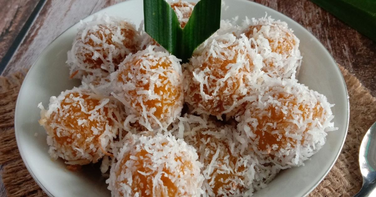 Resep kue tapioka labu rumahan enak dan mudah - Cookpad