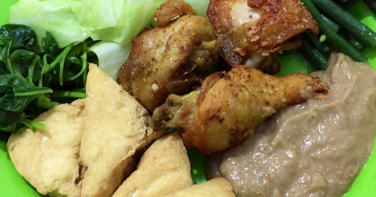 32 resep pecel ayam ayam goreng enak dan mudah - Cookpad