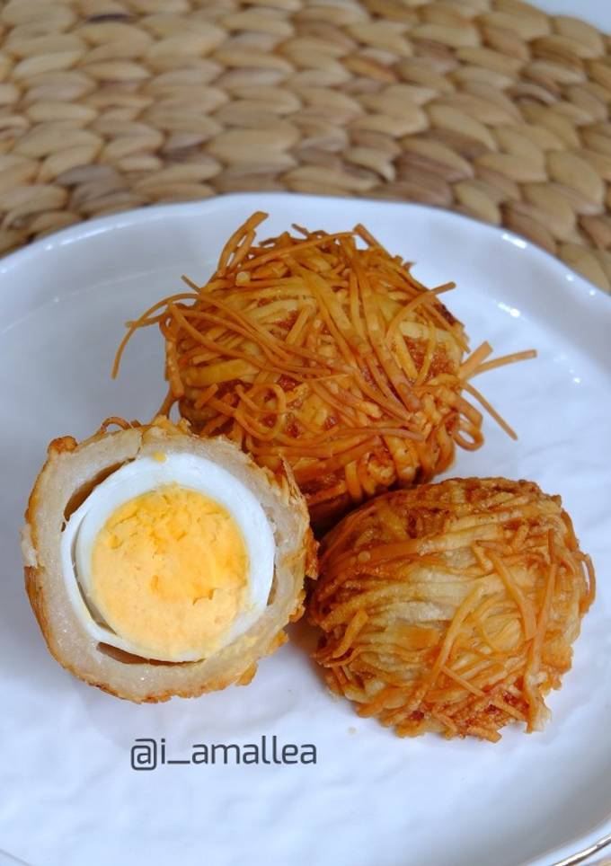 Resep Udang Rambutan Isi Telur - Bekal Cemilan oleh i_amallea - Cookpad