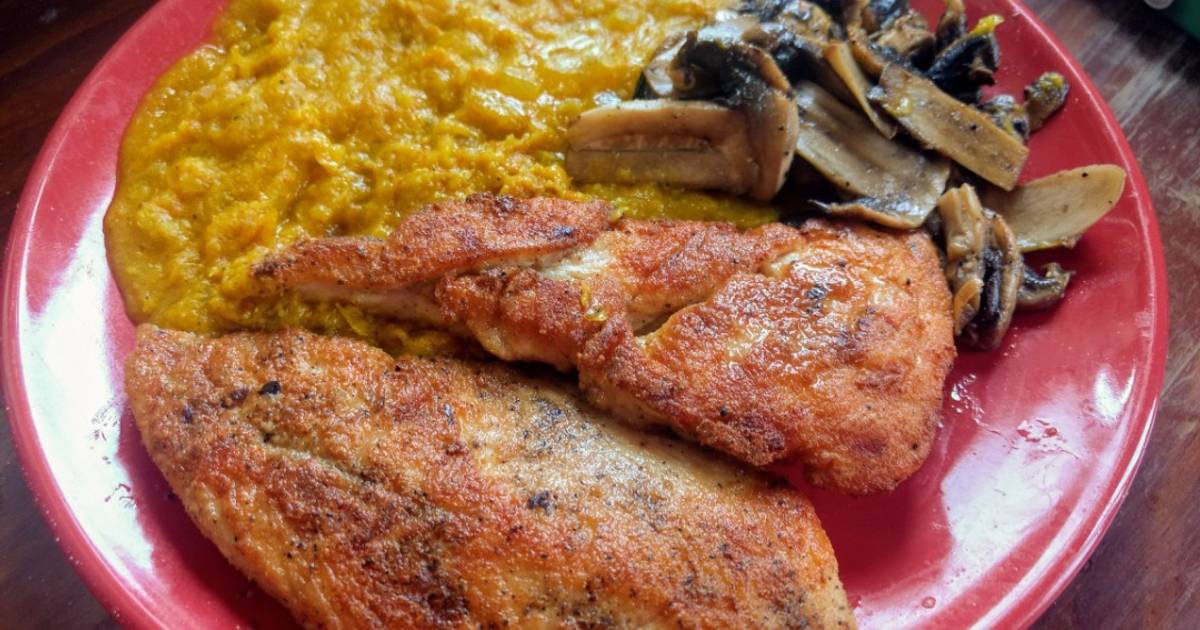 Pollo apanado con harina - 70 recetas caseras- Cookpad