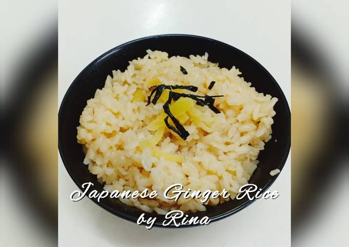 Resipi Japanese Ginger Rice by Rina oleh Rina - Cookpad