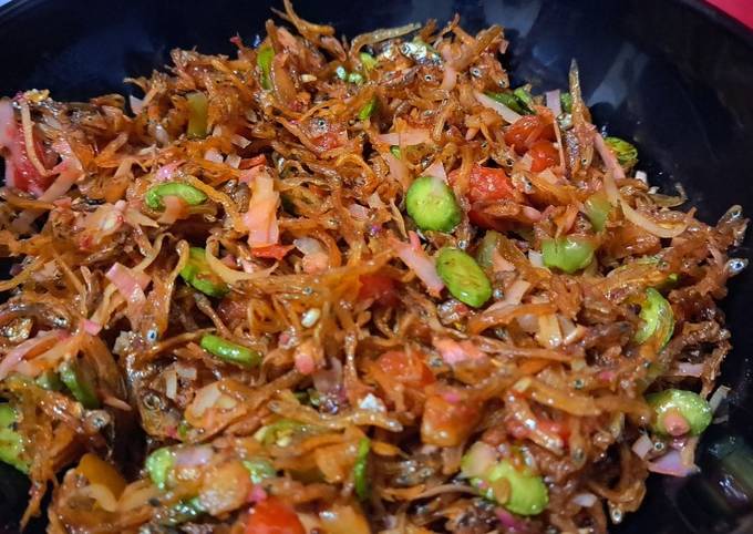 Resep 89. Teri Kecombrang Pete oleh Vienty Frianto - Cookpad