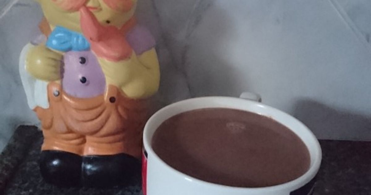 Chocolatada ☕️👭 Receta de Delma Delgado- Cookpad