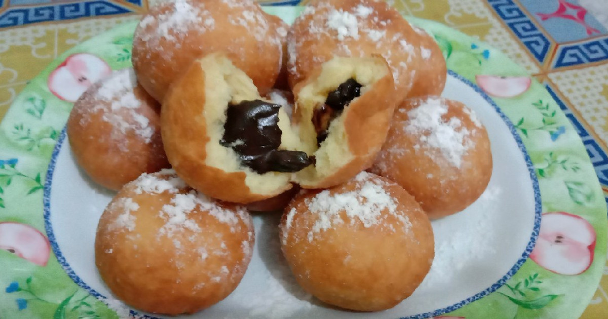 Resep Roti Goreng Isi Coklat Lumer oleh 🍒Dapur Bunda Zizi🍒 - Cookpad